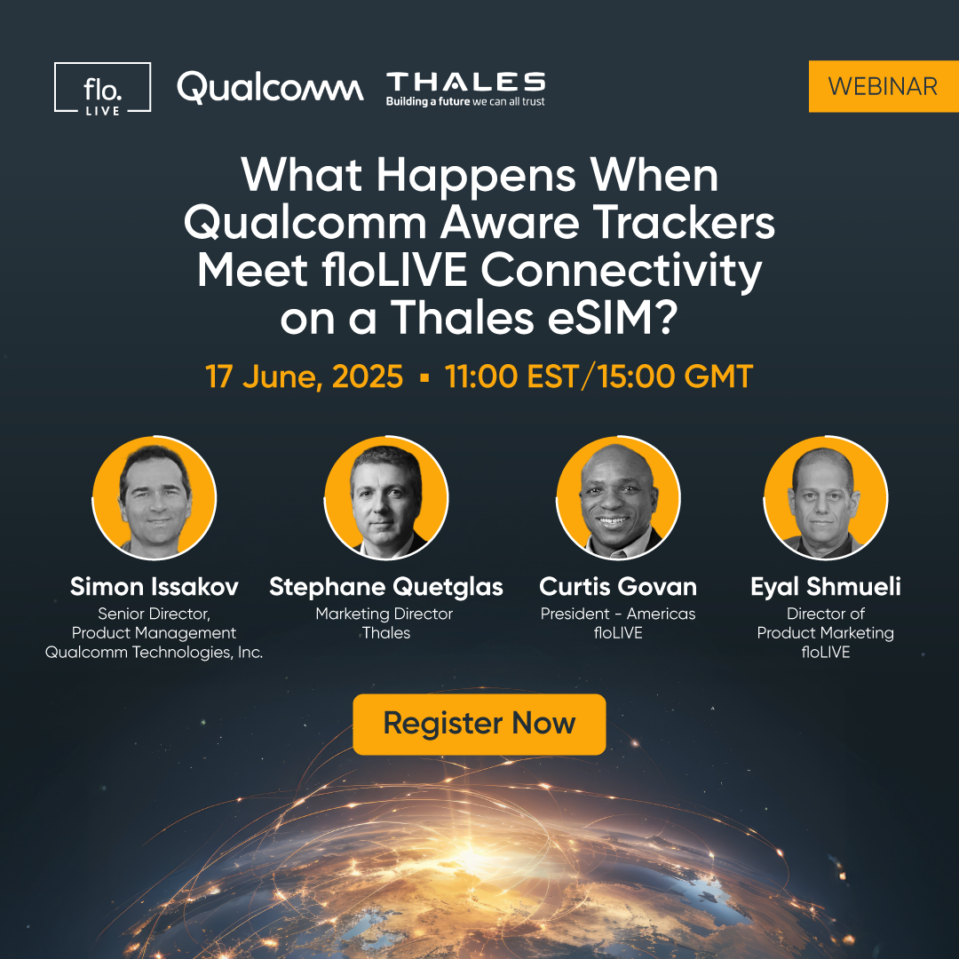 What Happens When Qualcomm Aware Trackers Meet floLIVE Connectivity on a Thales eSIM?